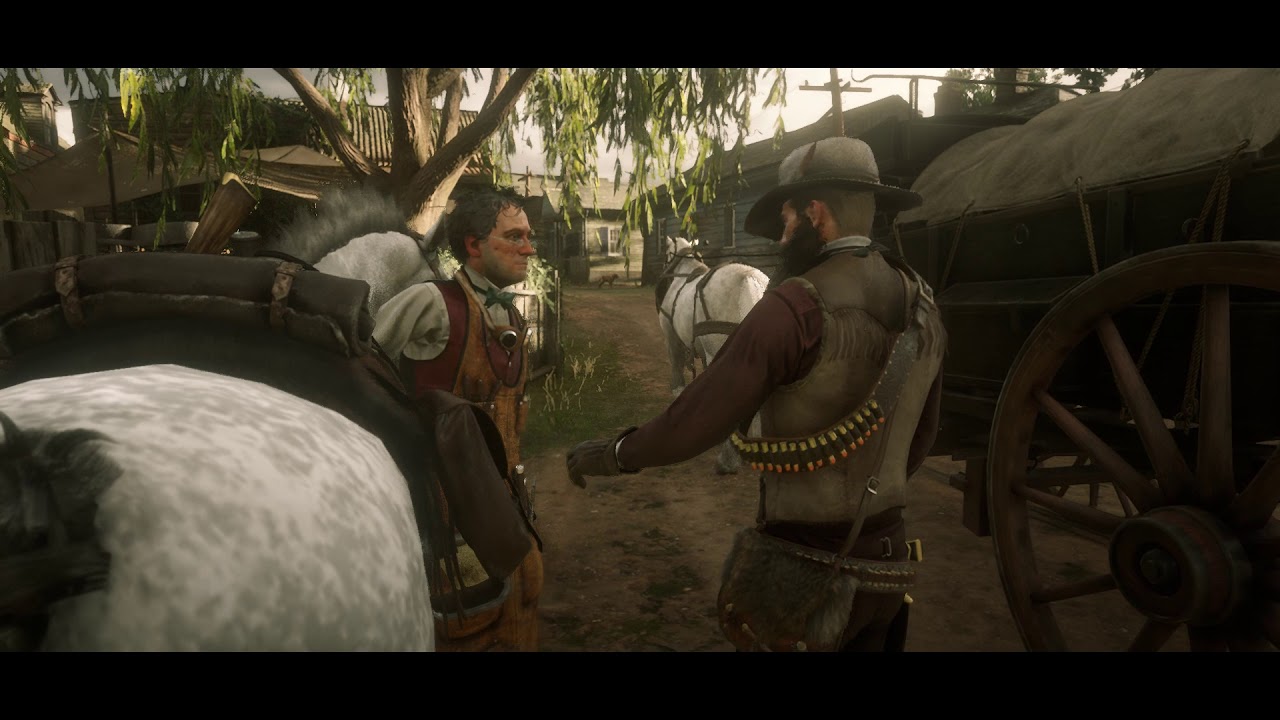 Red Dead Redemption 2 Robbery in front of Lawman in Saint Denis! - YouTube