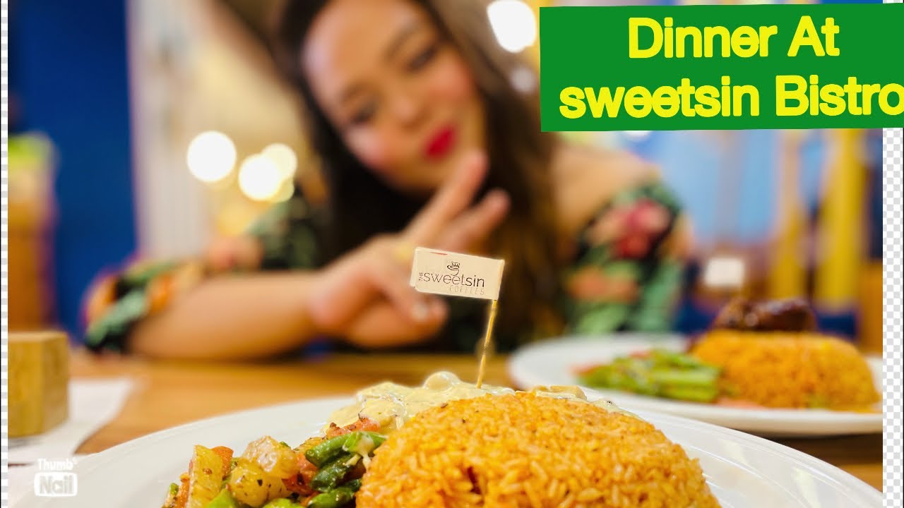 Vlog#86 Delicious food & Hang out at Sweetsin Bistro #foodvlog - YouTube