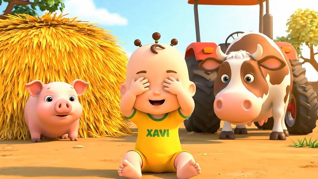 Let’s Play Peekaboo Song | Fun Baby Song | Baby Xavi Kids Songs - YouTube