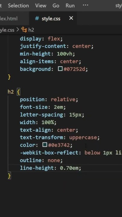 Animación De Texto Con Html Y Css Shorts Youtube