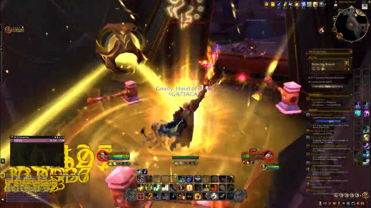 World Of Warcraft - T8 Bountiful Delve, Skittering Breach | RET PALADIN (TWW) - YouTube