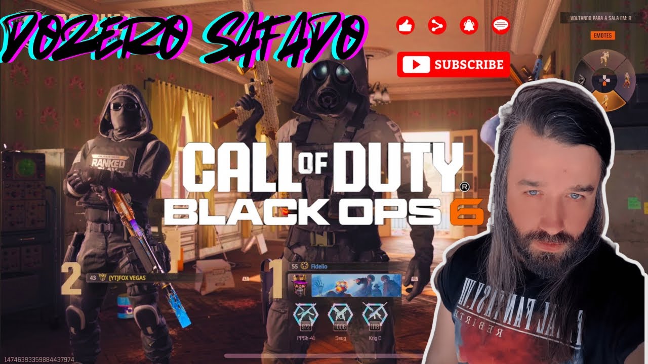 🚨COD BO6🚨Dozero Safado/SNIPER FOX VEGAS/ 2 TEMPORADA/CALL OF DUTY BLACK ...