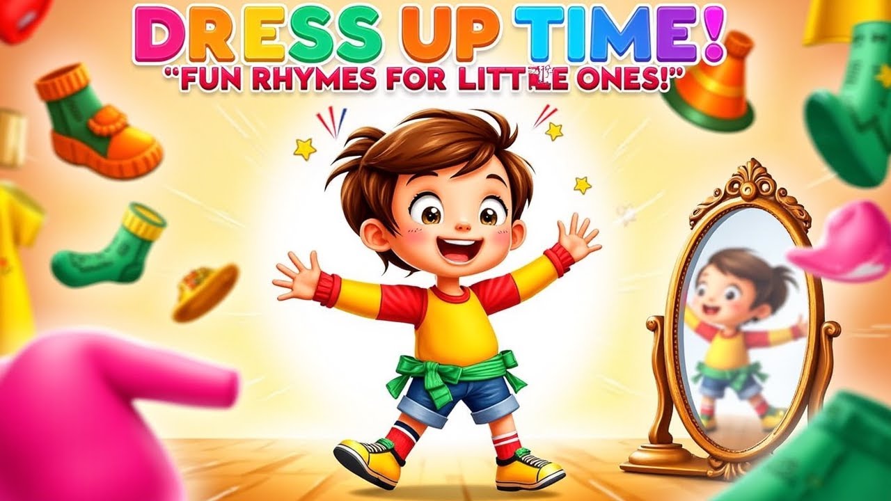 Get Dressed Song 👕🩳 | Fun Morning Routine for Kids | Dress Up Dance ...