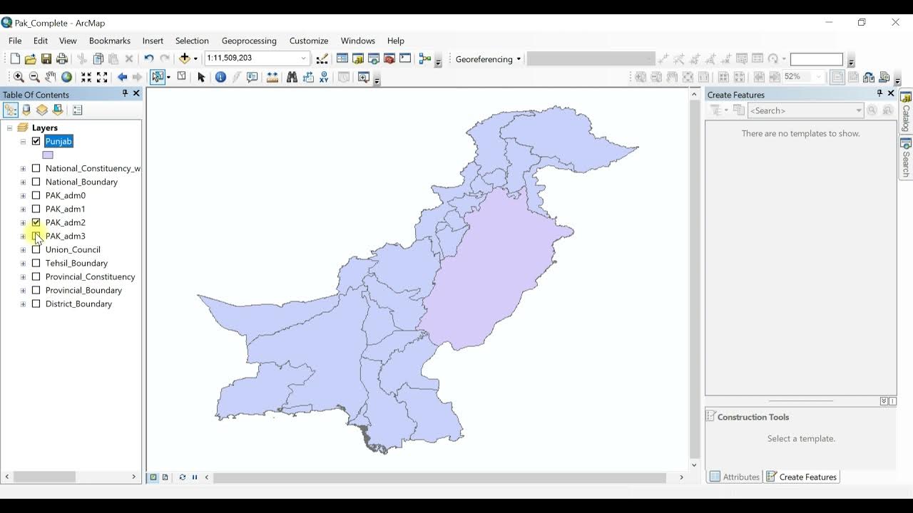 How to extract and clip features in ArcMap - YouTube