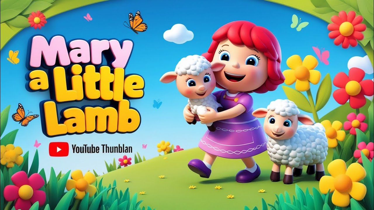 "🎶 I Am a Little Lamb - Heartwarming Nursery Rhyme for Kids | Sing ...