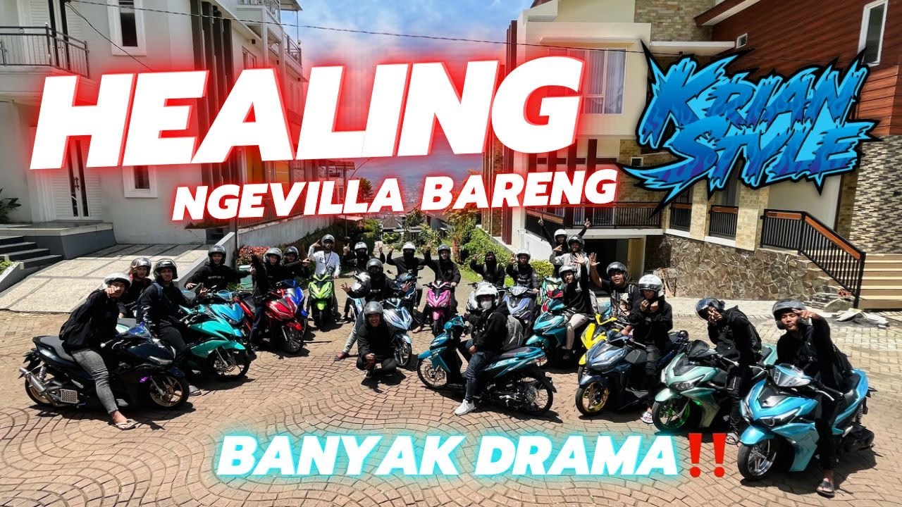 Ngevilla Bareng Krian Style || Banyak Drama Tapi Asik‼️ - YouTube