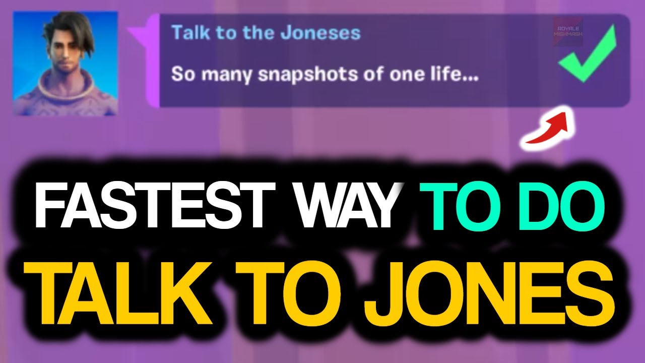 Talk to the Joneses (Part 1)! Fastest Way to Talk to the Joneses ...