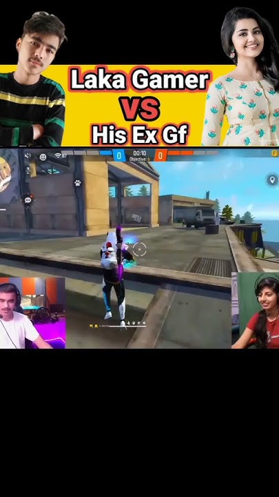 Laka Gamer Vs His Cute Girlfriend 😱🔥।। Lakagamingz Shorts Ashortaday