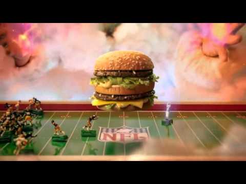 McDonalds TV Spot Big Mac Football Fantasy - YouTube