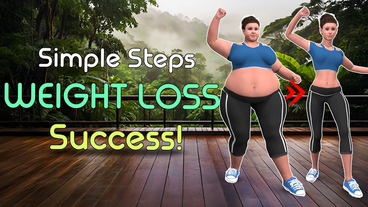 Zumba Workout | Simple Steps for Weight Loss Success! - YouTube