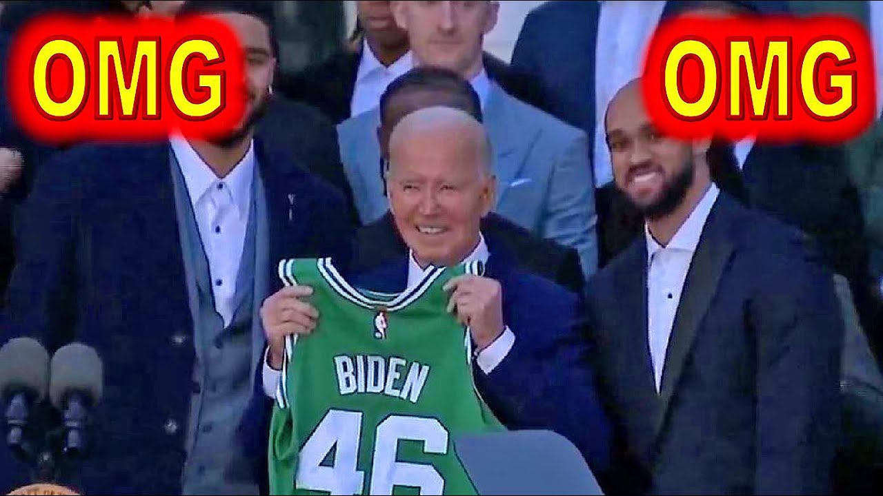 Joe Biden JUST Welcomed the "BALTIMORE" (Boston) Celtics to the White ...