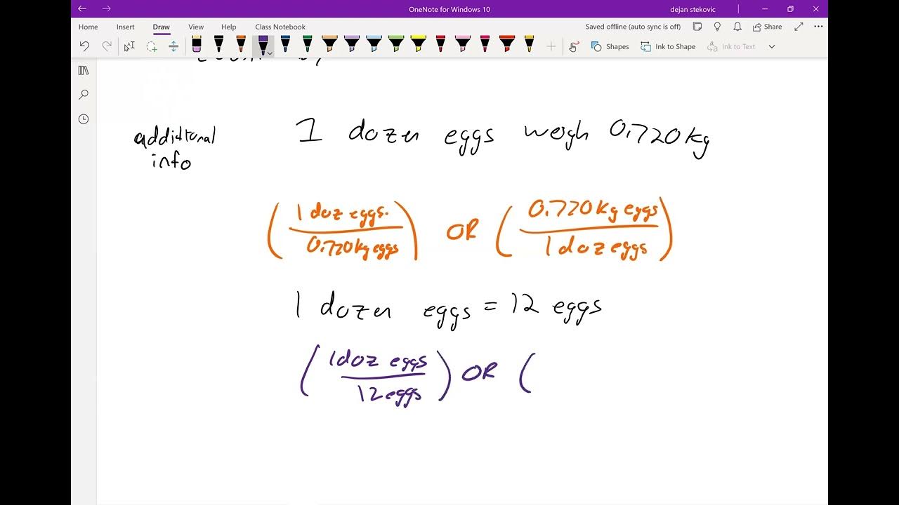 CHEM100 8 1 Counting by weighing - YouTube
