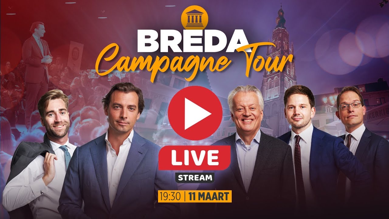 KIJK LIVE MEE: FVD Campagne Tour in Breda | Met Thierry Baudet - YouTube