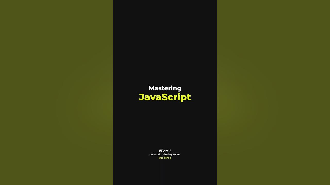 Difference between console.log and alert method. Mastering Javascript part 2 - YouTube