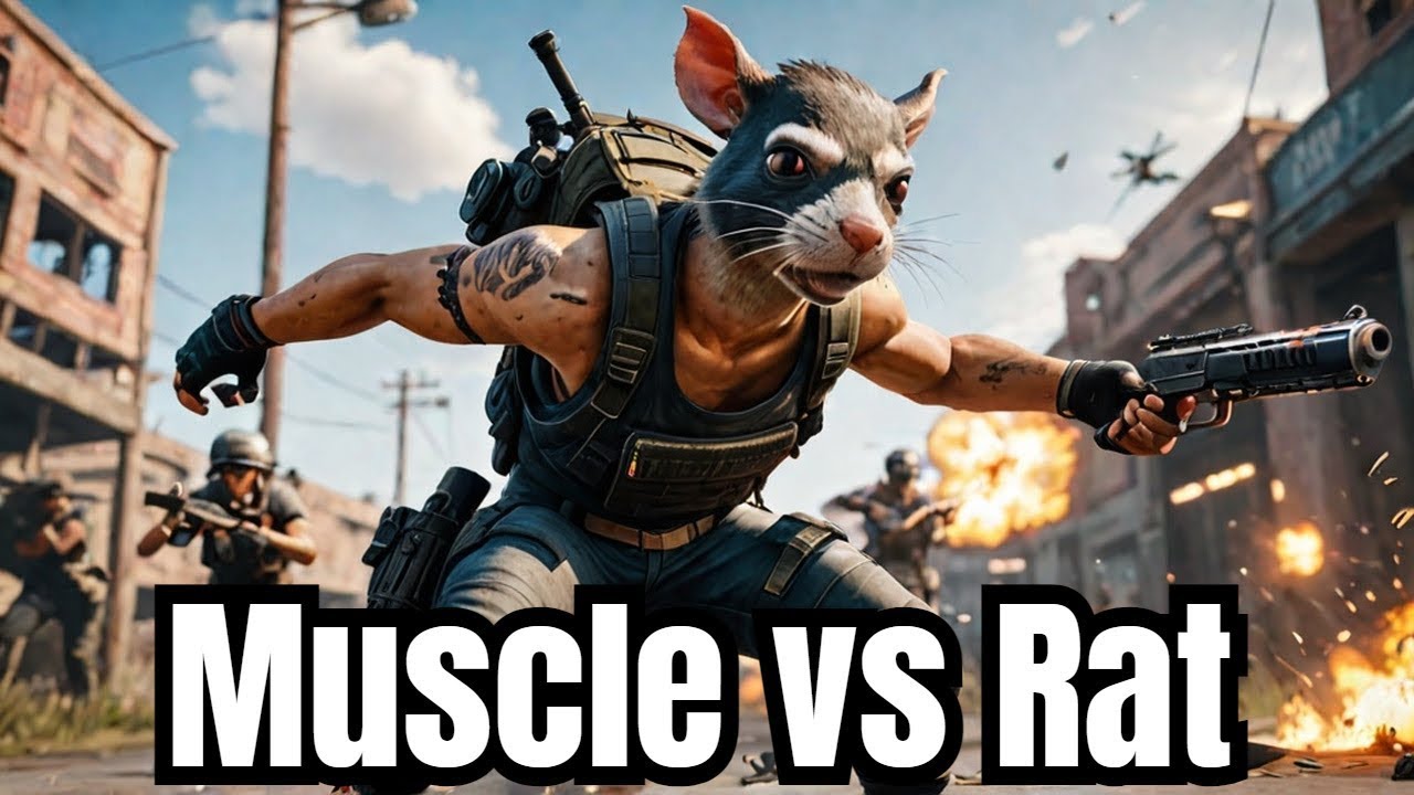 Insane Jacked PUBG Streamer: Eliminating Rats with Precision - YouTube