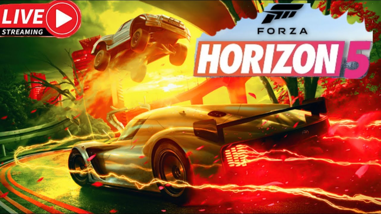 Forza Horizon 5 LIVE STREAMING crazy legends race LOGITECH G 29 ...