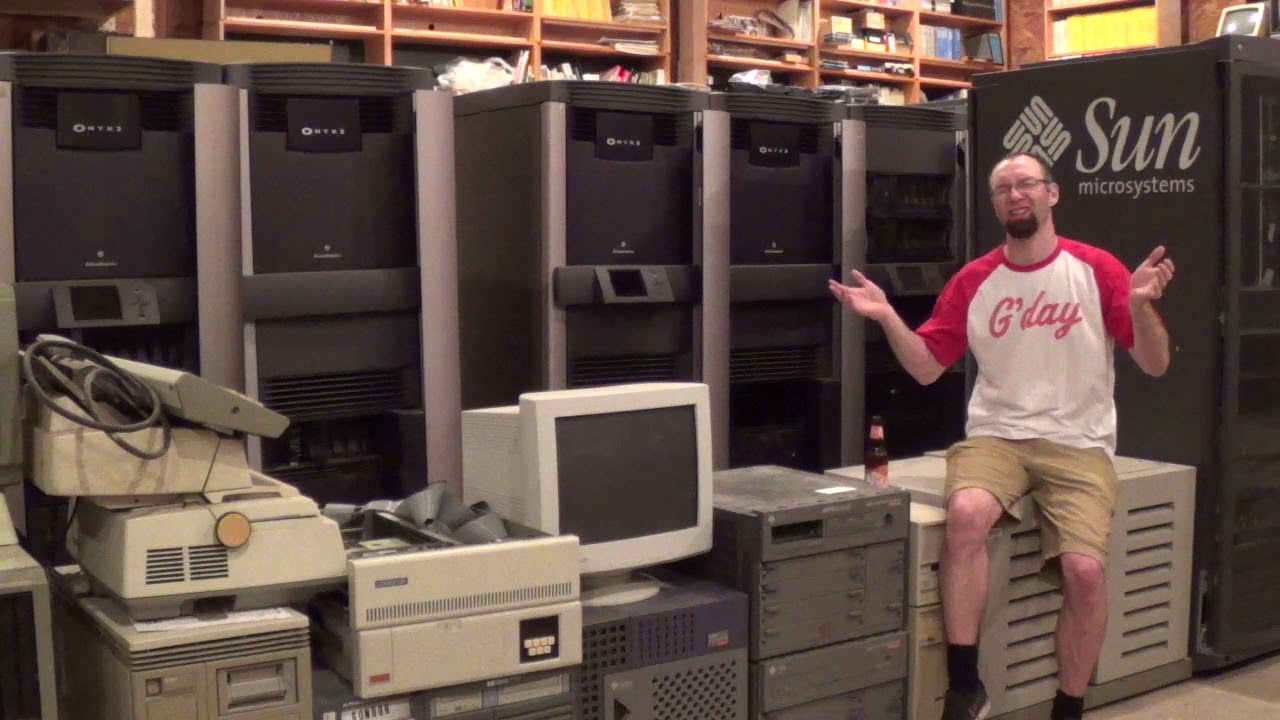 Me, computer collecting, and a little rant - YouTube