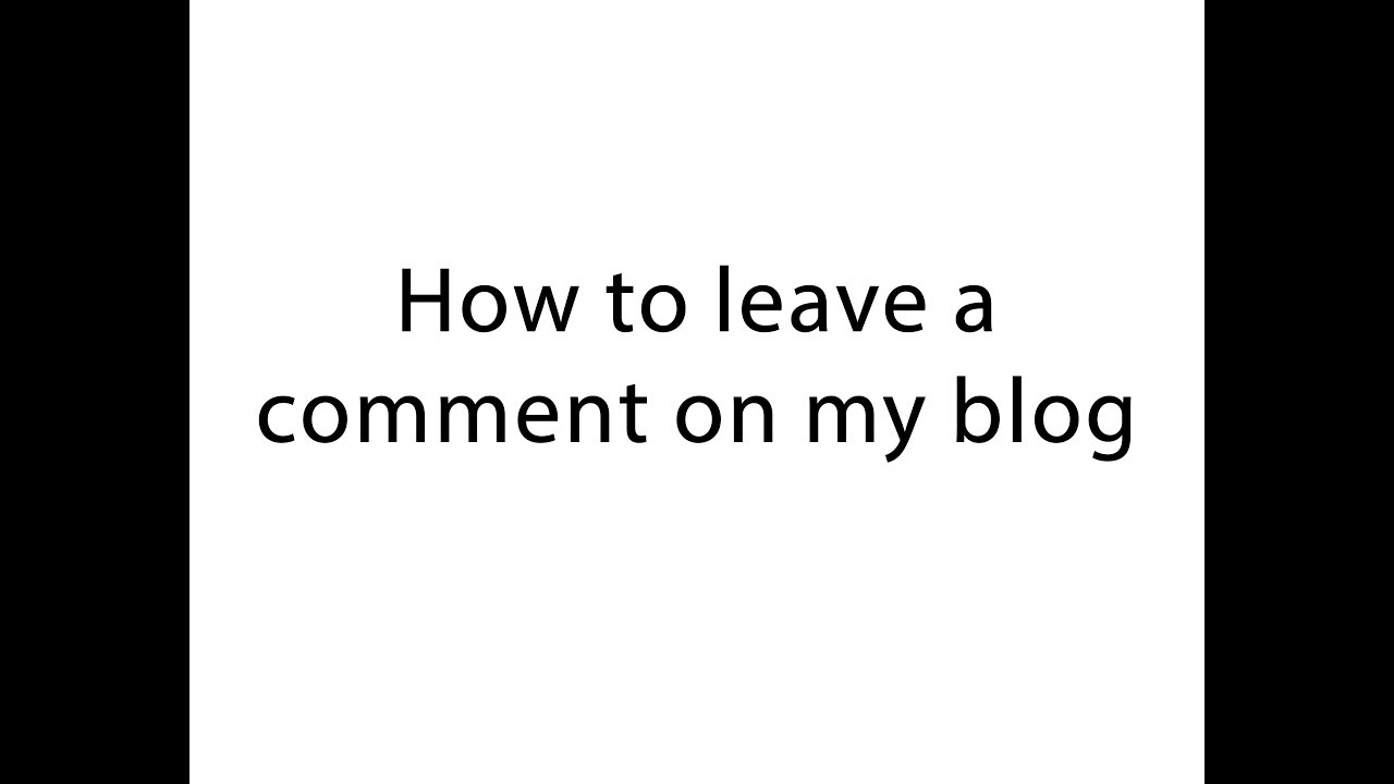 How To Leave A Comment YouTube how-to-leave-a-comment-youtube
