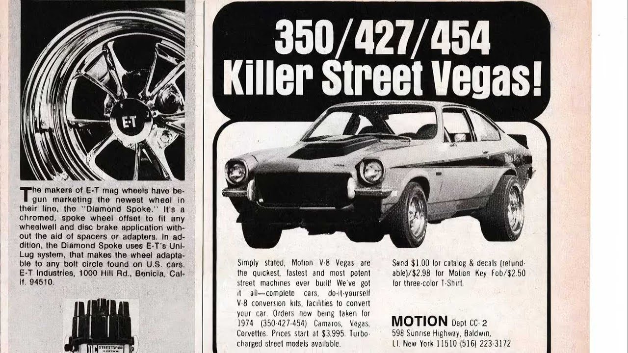 Baldwin Motion Chevrolet Vega: The Wildest Small Car Chevy Never Built ...