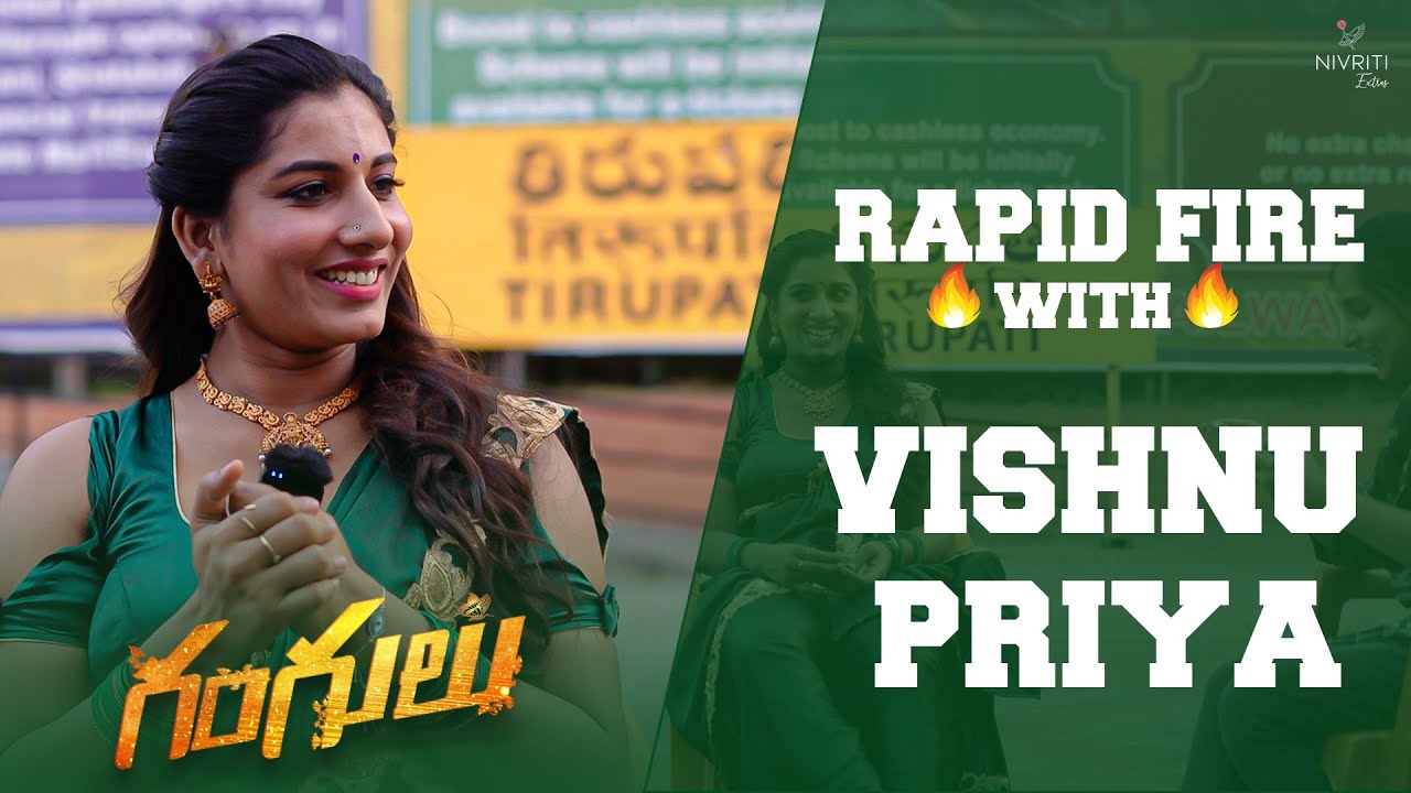 Rapid Fire Interview With Vishnu Priya Personal Details DON T MISS rapid-fire-interview-with-vishnu-priya-personal-details-don-t-miss