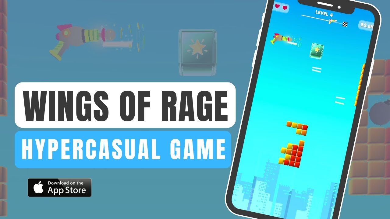 Wings of Rage 🔫🎯💥 iOS Gameplay Walkthrough | Mobile Game - YouTube