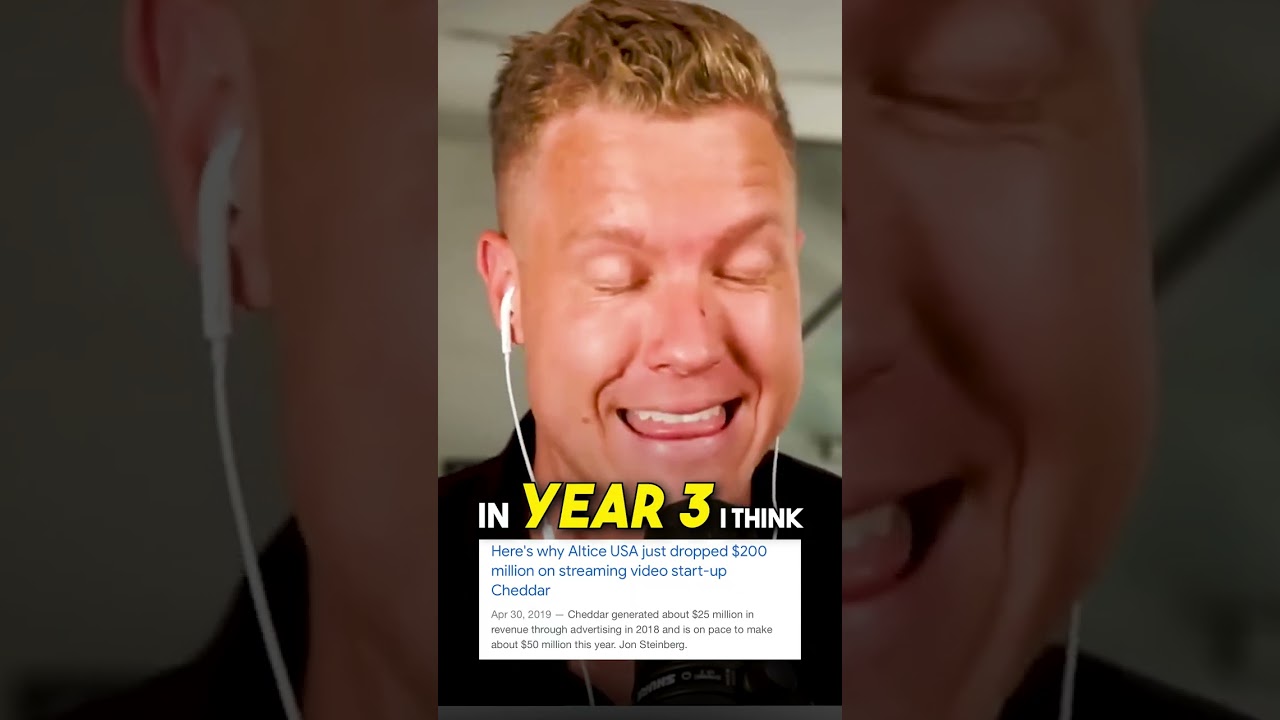 John Steinberg Started Cheddar and Sold for $200M