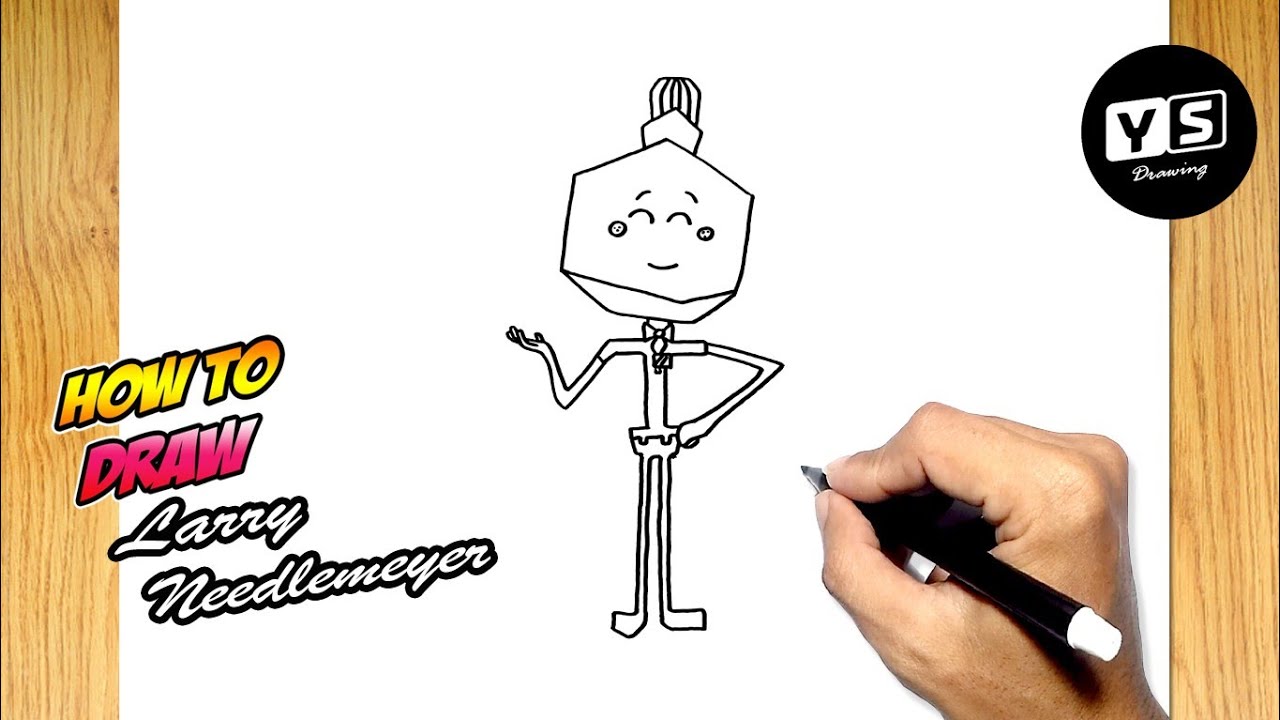 How to draw Larry Needlemeyer from The Amazing world of Gumball - YouTube