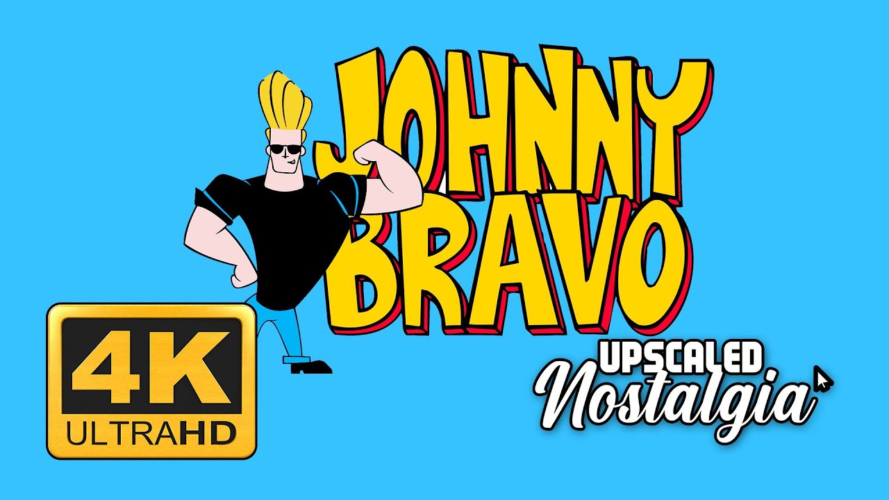 Johnny Bravo (1995) Opening & Closing Themes | Remastered 4K Ultra HD ...