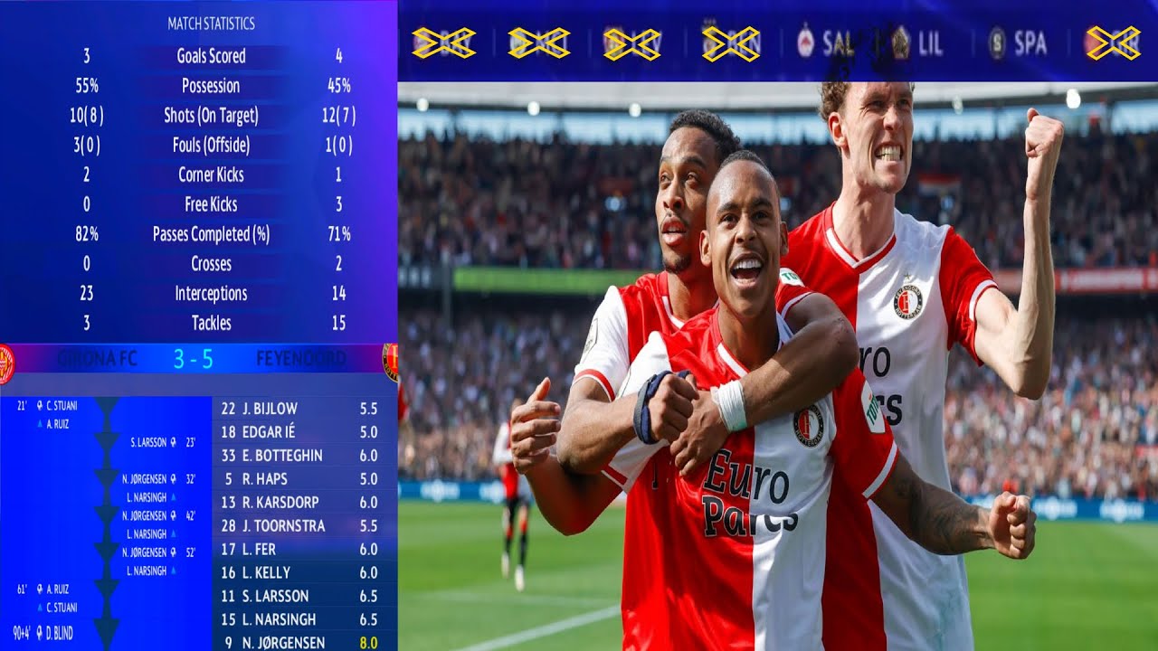 2025 UCL R16 |Pride of Rotterdam Advances, FEYENOORD vs THE NEW ...