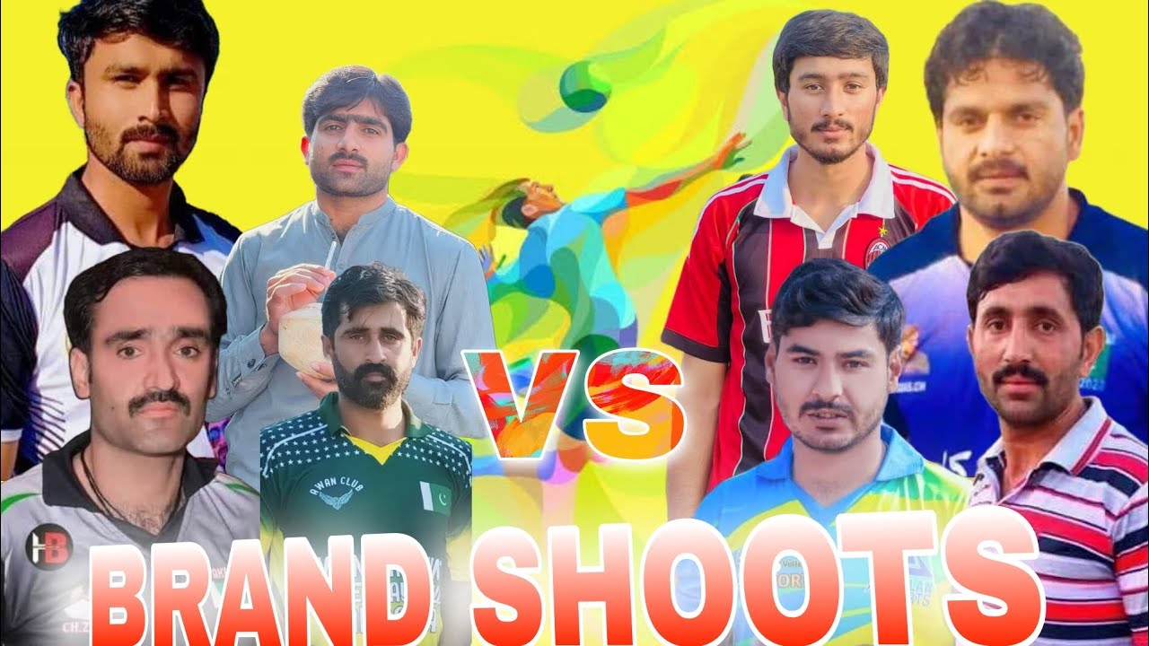 BRAND SHOOTS, volleyball shooting match Faisal bhatti ch basit vs ...