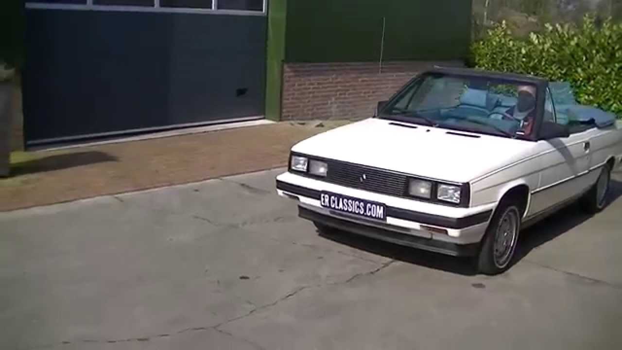 Renault Alliance 1985-VIDEO- www.ERclassics.com - YouTube