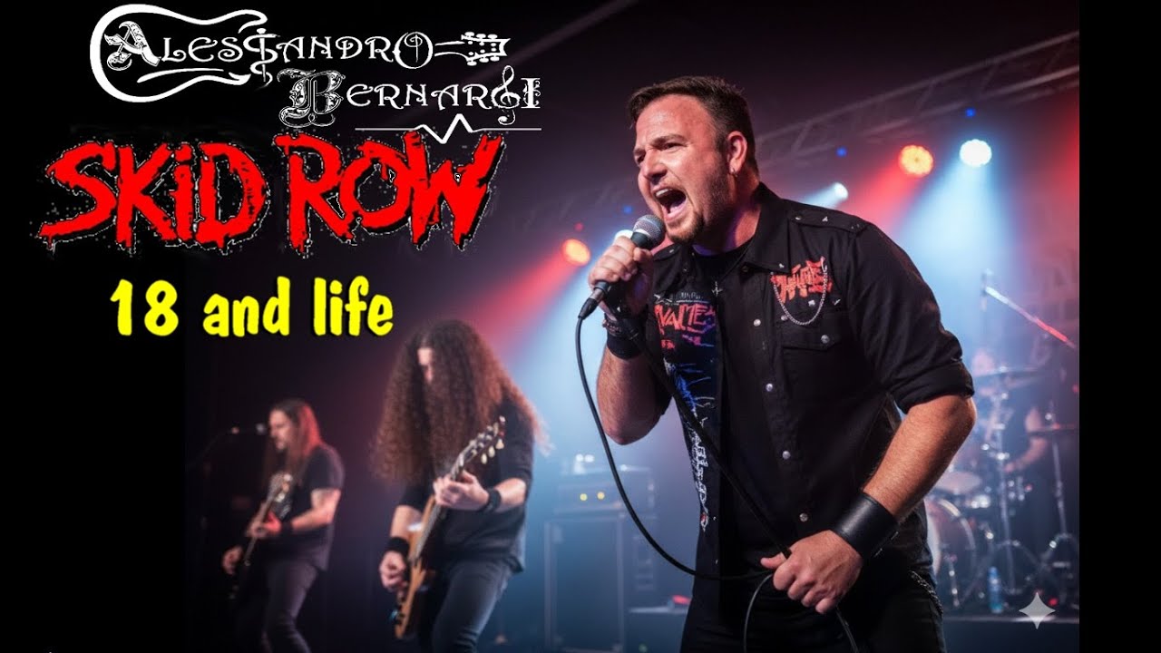 18 and life (Skid Row cover live @Centrale Rock Pub, Erba, Como) - YouTube