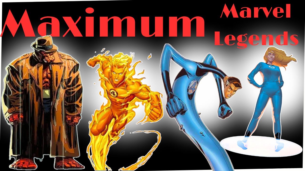 Maximum Marvel Legends Fantastic Four - YouTube