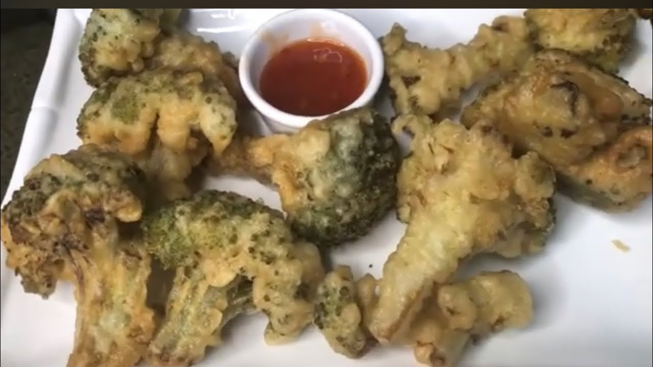 Crispy Broccoli Tempura Recipe | Easy and Delicious Snack Idea - YouTube