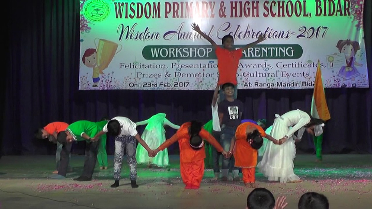 Wisdom primary & high school Bidar. Wisdom Annual celebrations-2017 ...