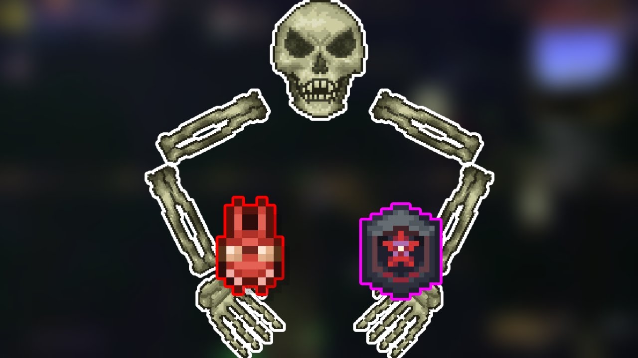 Skeletron on Death Master mode - Calamity mod (Rogue) - YouTube