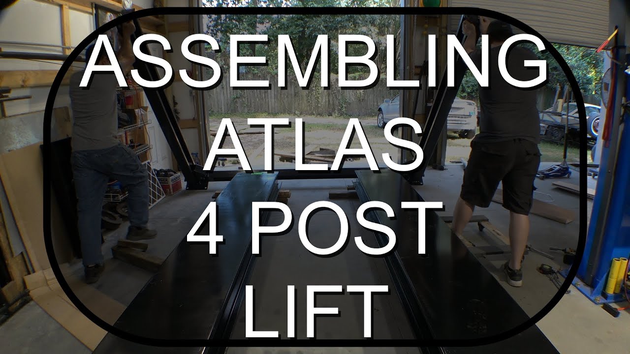 best lift ? .. ATLAS 4 POST LIFT, ASSEMBLY - YouTube