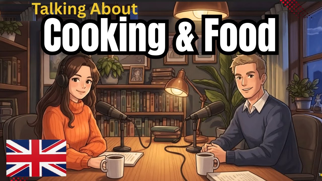 How to Talk About Cooking & Food Life in English | English Conversation ...