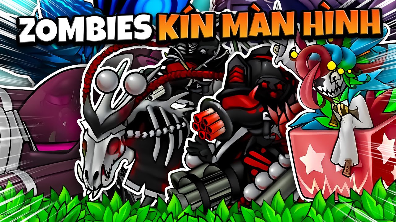 Plants vs Zombies RH FUSION - ZOMBIES ĐIÊN LOẠN, TIẾN CÔNG KÍN MÀN HÌNH ...