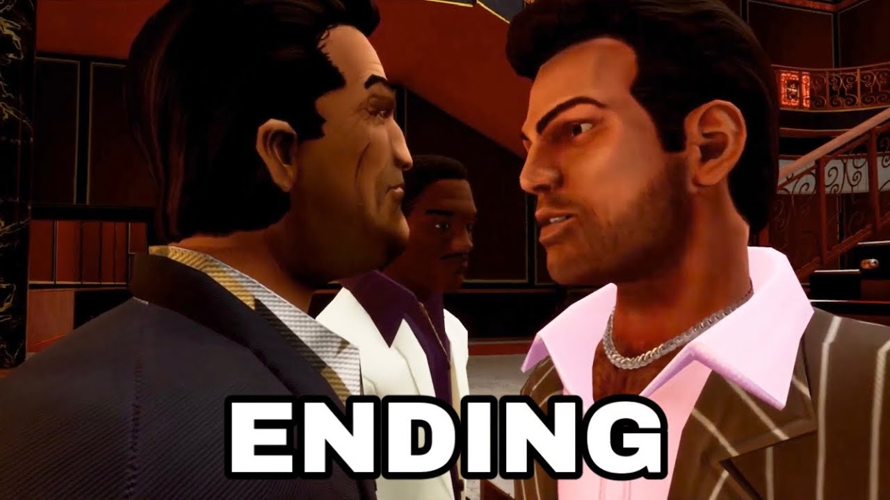 Grand Theft Auto Vice City Definitive Edition - Ending / Final Mission ...
