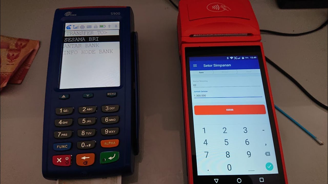 Cara Buka Blokir Kartu ATM BRI yang Ter-disable via EDC MPOS Sunmi P1 ...