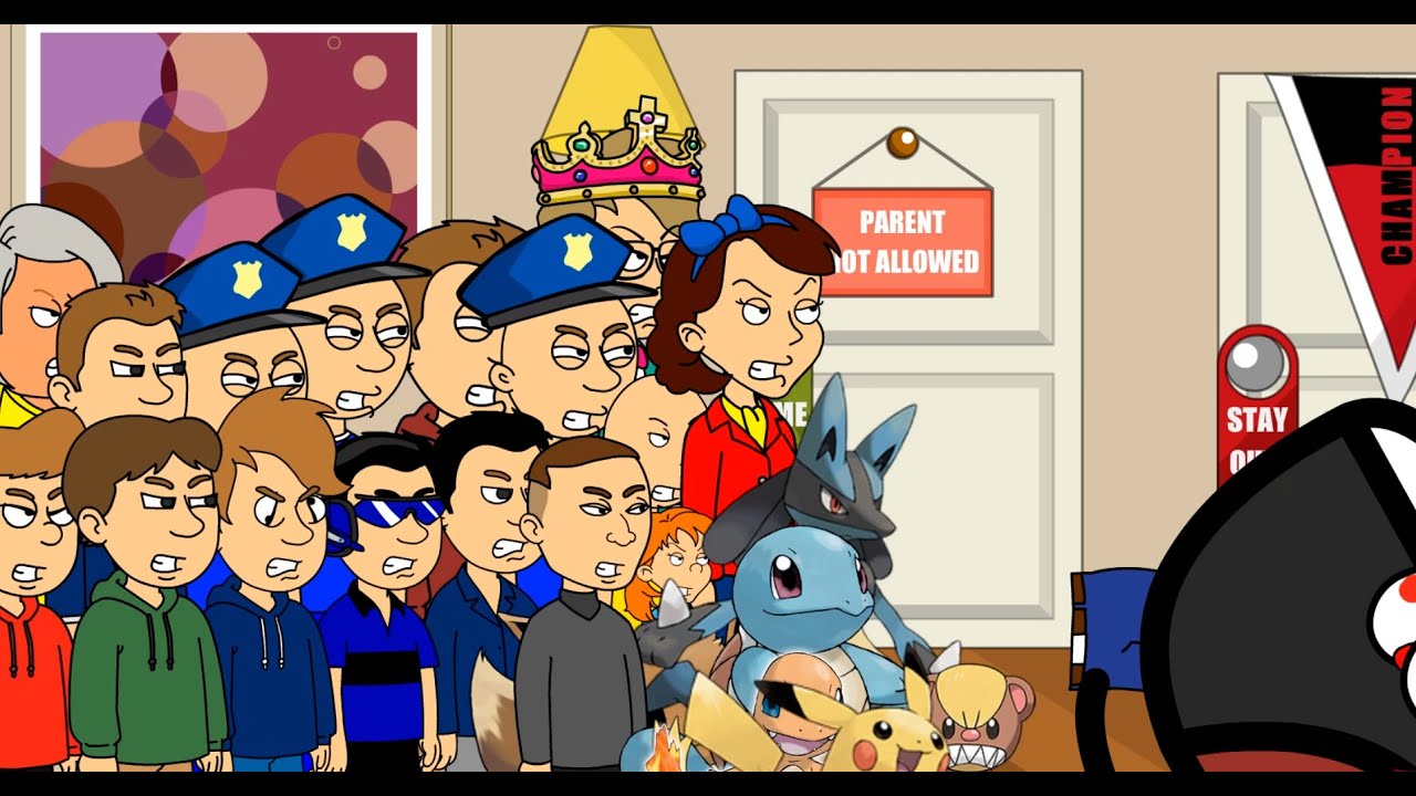 Boris Becomes Red And Becomes a Teeth Guy/Caillou gets ungrounded ...