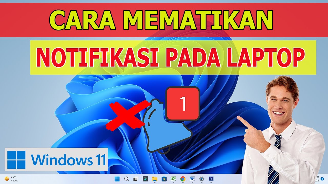 Cara Menghilangkan Notifikasi Iklan di Laptop Windows 11 - YouTube