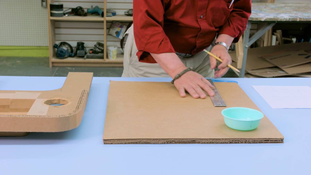 02.1 - Measuring - Measuring with a t-square ruler - YouTube