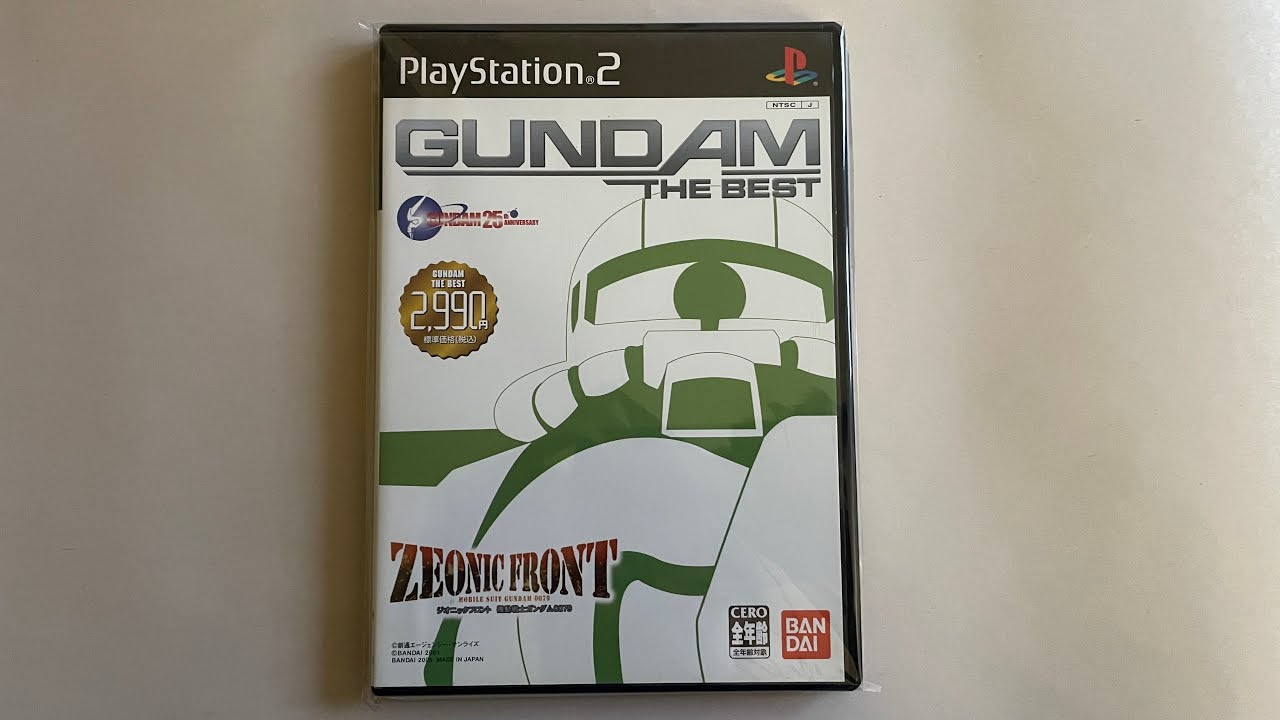 ZEONIC FRONT 機動戰士高達0079 ZEONIC FRONT MOBILE SUIT GUNDAM 0079 日版 PS2 實體試 ...