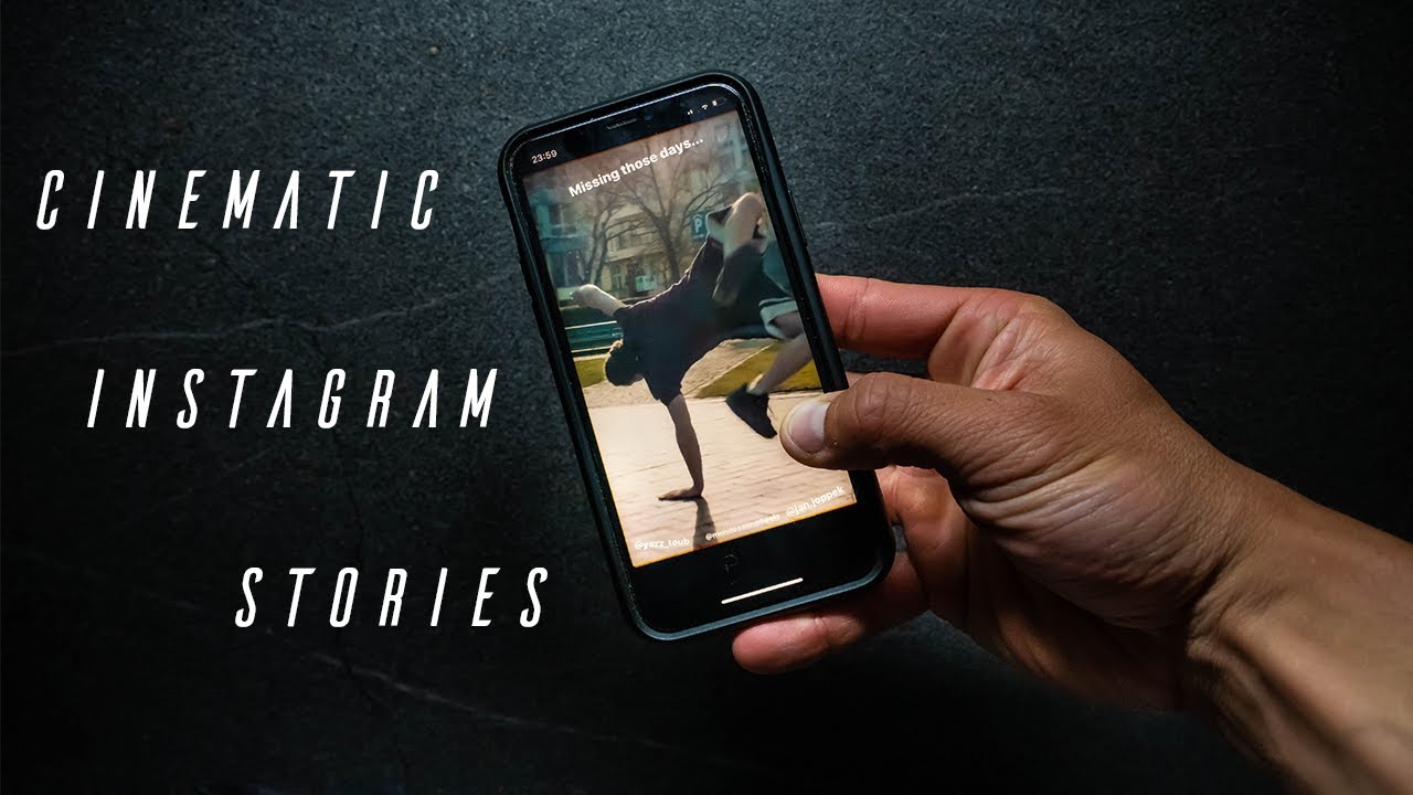 LEVEL UP your Cinematic Instagram Story Workflow - YouTube