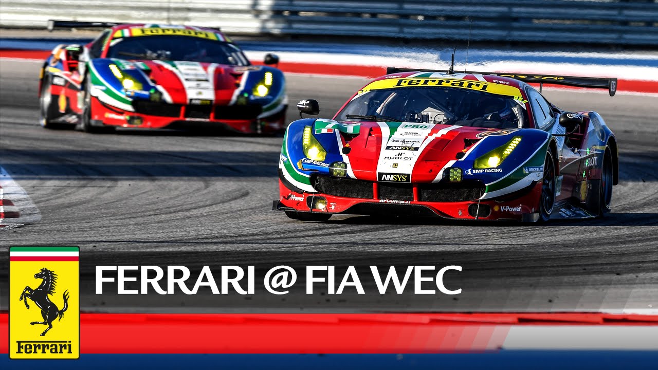 WEC – The double Ferrari podium at the 6 Hours of COTA - YouTube