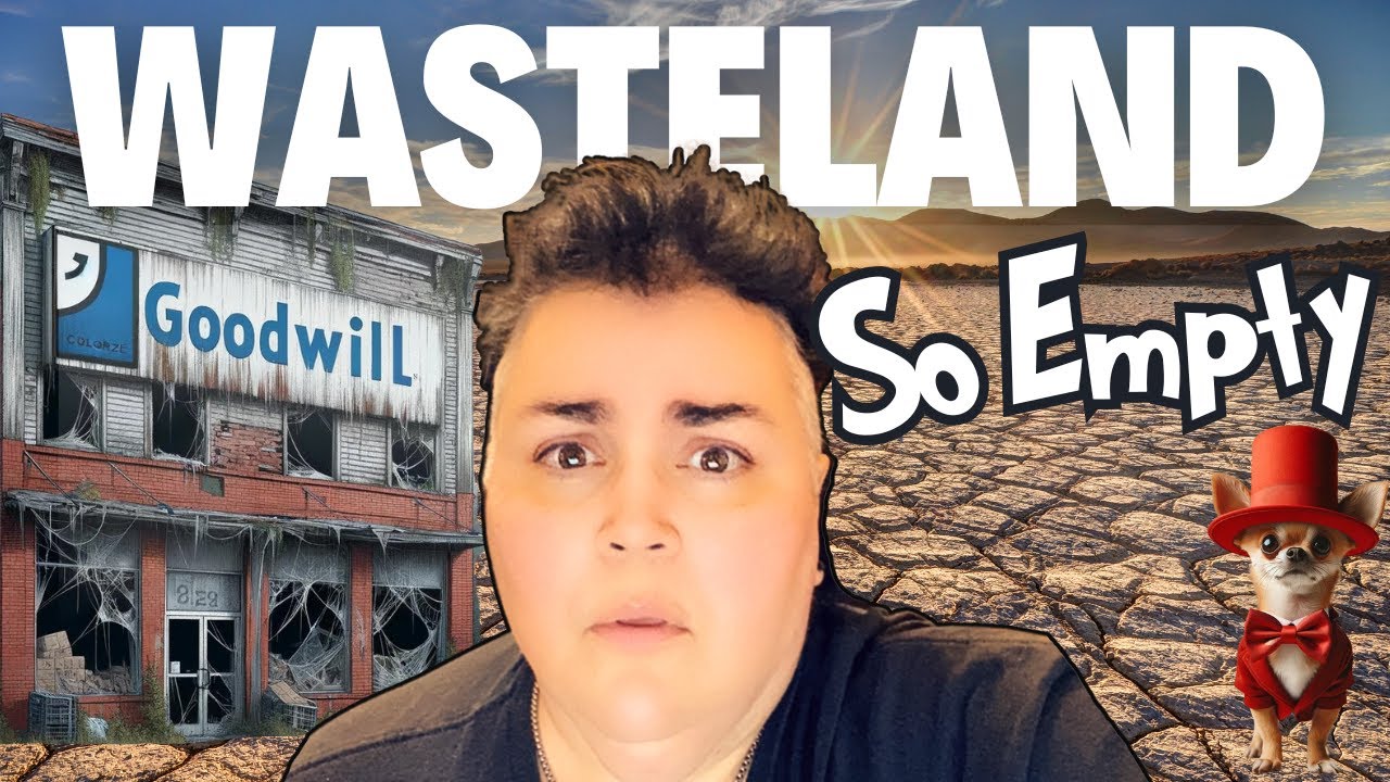 Thrift Store Desert at Goodwill | Empty Shelves | What Happened? - YouTube