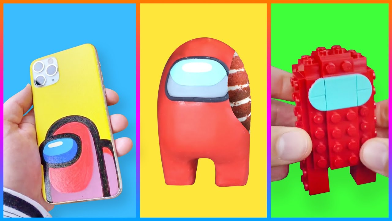 20 Creative AMONG US Arts & Crafts Ideas that are on another level ...