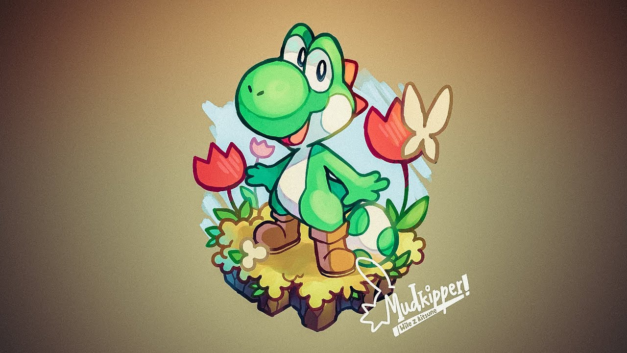 Yoshi's Island - Flower Garden Theme - Bedtime Music - Baby Music ...